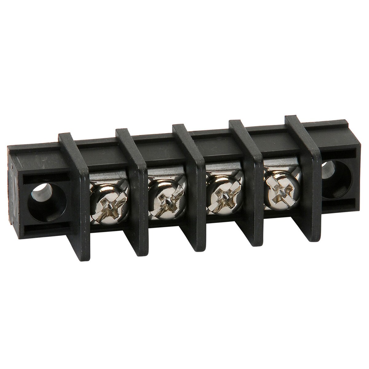NTE 25-B100-04 4 Pole Solder Lug Type Barrier Terminal Strip